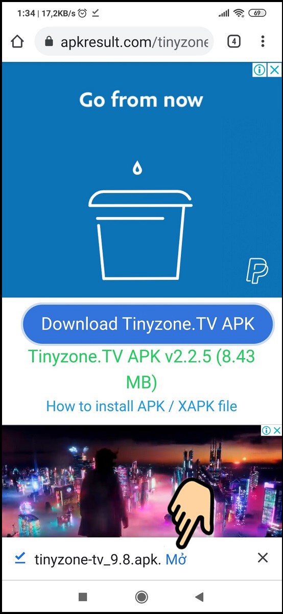 Chia sẻ cách tải, cài đặt app TinyZone.tv trên iOS, Android
