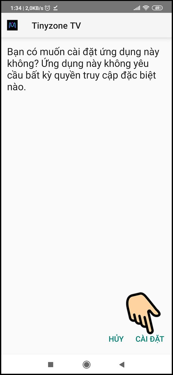 Chia sẻ cách tải, cài đặt app TinyZone.tv trên iOS, Android