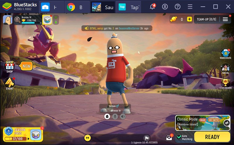 Cách tải và chơi Sausage Man trên máy tính, PC đơn giản