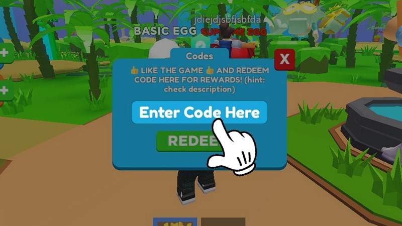 Code Eating Simulator mới nhất 04/2024, cách nhập code