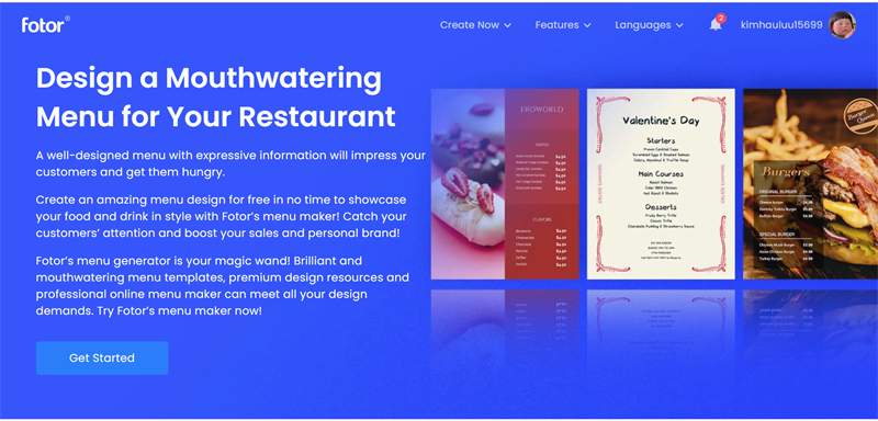 TOP 7 trang web thiết kế menu online miễn phí, đẹp, ấn tượng