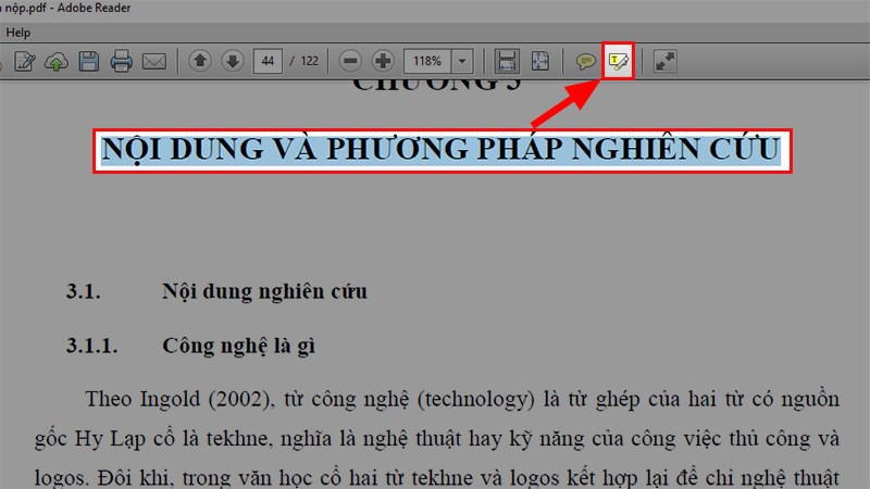 4 cách đánh dấu trang PDF trong Adobe Reader cực nhanh chóng