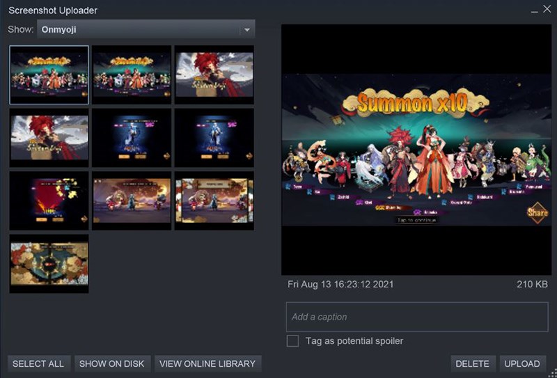 Cách chụp ảnh màn hình trong Steam - Steam Screenshot