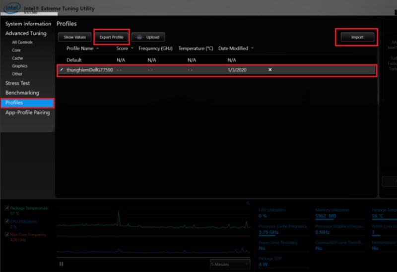 Intel Extreme Tuning Utility Xtu Undervolting Guide