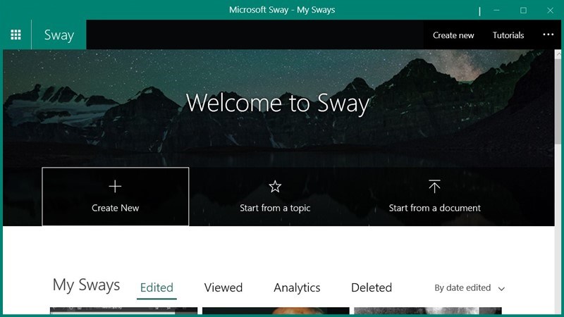 Microsoft Sway là gì? Cách sử Sway thiết kế slide chuyên nghiệp