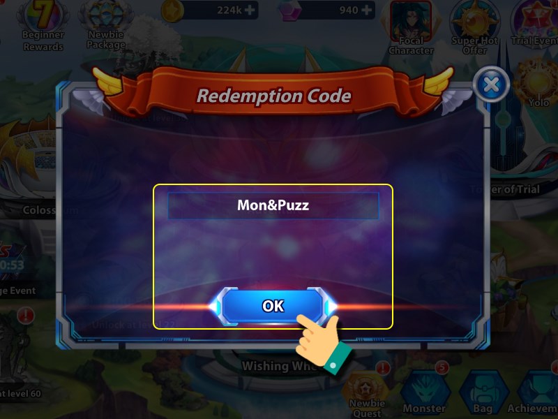 Nhận định Code Monsters & Puzzles mới nhất, cách nhập code