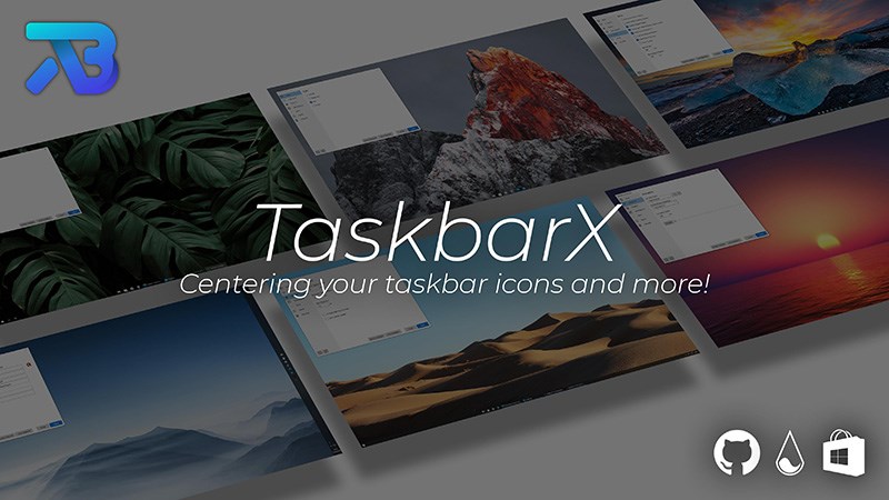 Cách tùy chỉnh thanh Taskbar với phần mềm TaskbarX trên Windows 11