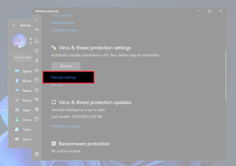 Tổng hợp Top 3 Cách tắt Windows Security Windows Defender