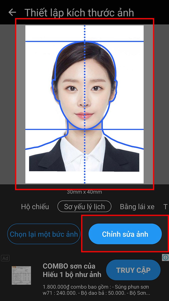 2 cách chụp ảnh thẻ bằng app Ảnh ID nhanh, đơn giản, chi tiết