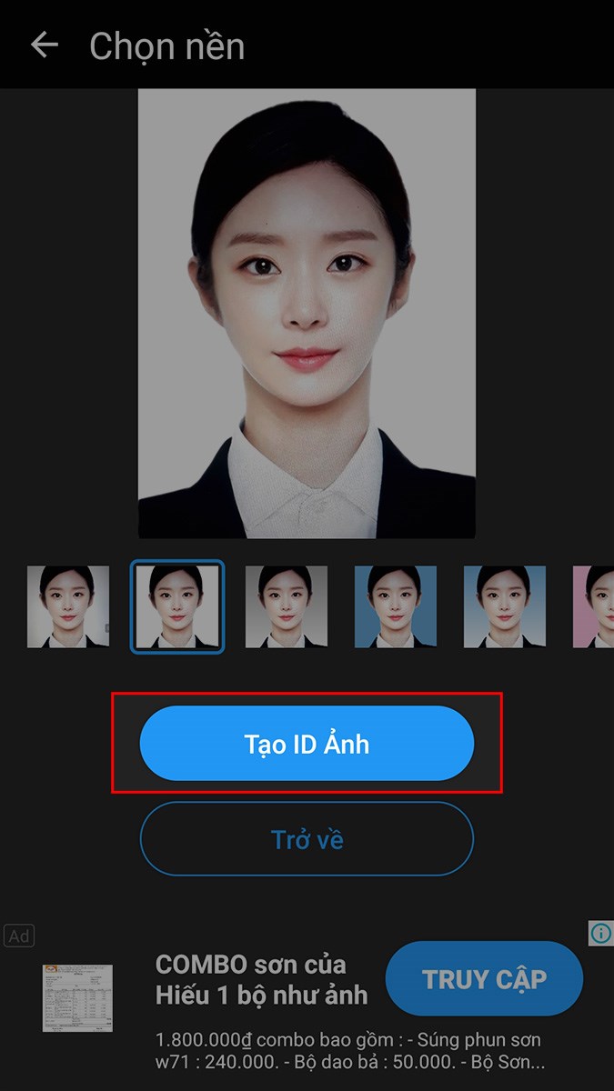 2 cách chụp ảnh thẻ bằng app Ảnh ID nhanh, đơn giản, chi tiết