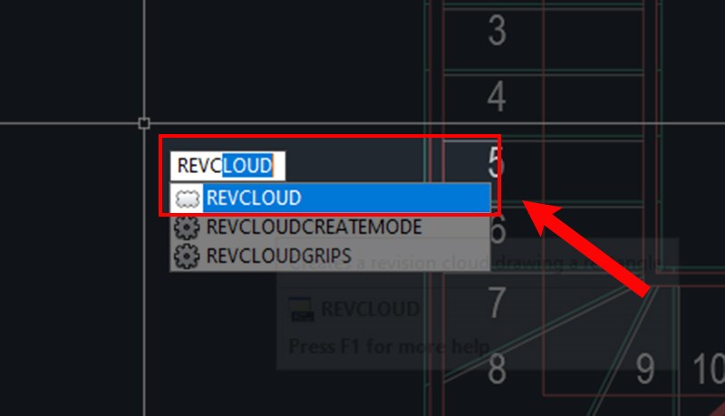 Cách vẽ đám mây trong CAD, dùng lệnh Revcloud tạo mây trong AutoCAD