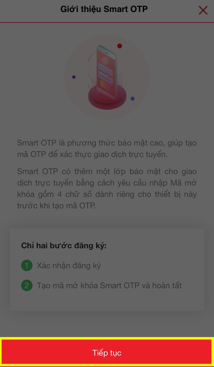 Cách kích hoạt Smart OTP Techcombank trên điện thoại nhanh, đơn giản