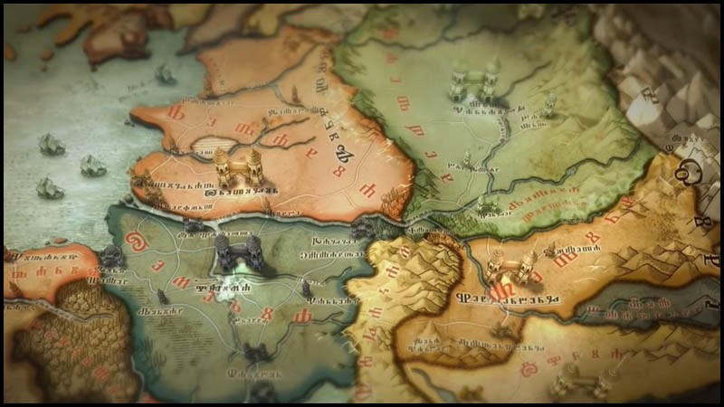 Bản đồ The Witcher 2: Khám phá chân thực thế giới ảo của game [Nhấn vào ...