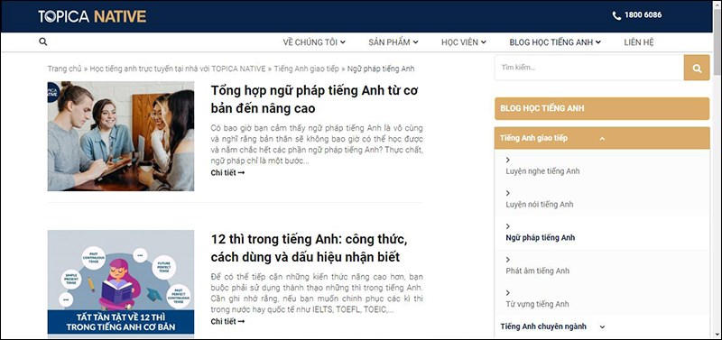 TOP 12 website học ngữ pháp tiếng Anh online miễn phí, tốt nhất