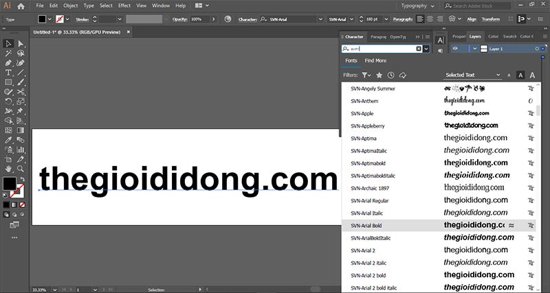Cách Thêm Font Chữ Vào Illustrator Cực Nhanh đơn Giản 