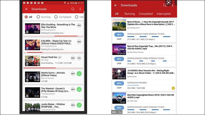 TOP 9 app tải video cho điện thoại Android miễn phí, tốt nhất