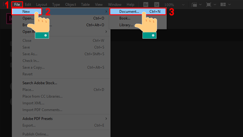 Cách thay đổi kích thước trang trong Adobe Indesign chi tiết từng bước