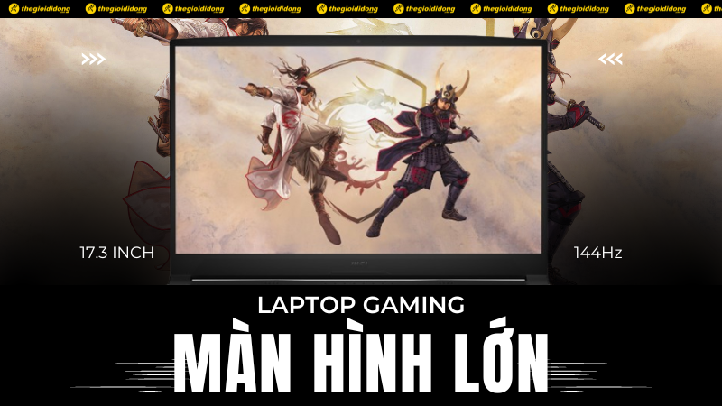 TOP 4 laptop gaming màn hình lớn đáng mua nhất 2024