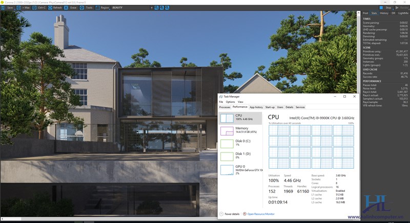 Làm đồ họa cần CPU hay GPU để render? Ưu tiên cái nào hơn?