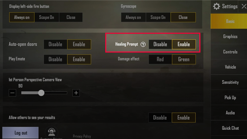 Cách setting PUBG Mobile chuẩn và chi tiết cho người mới chơi