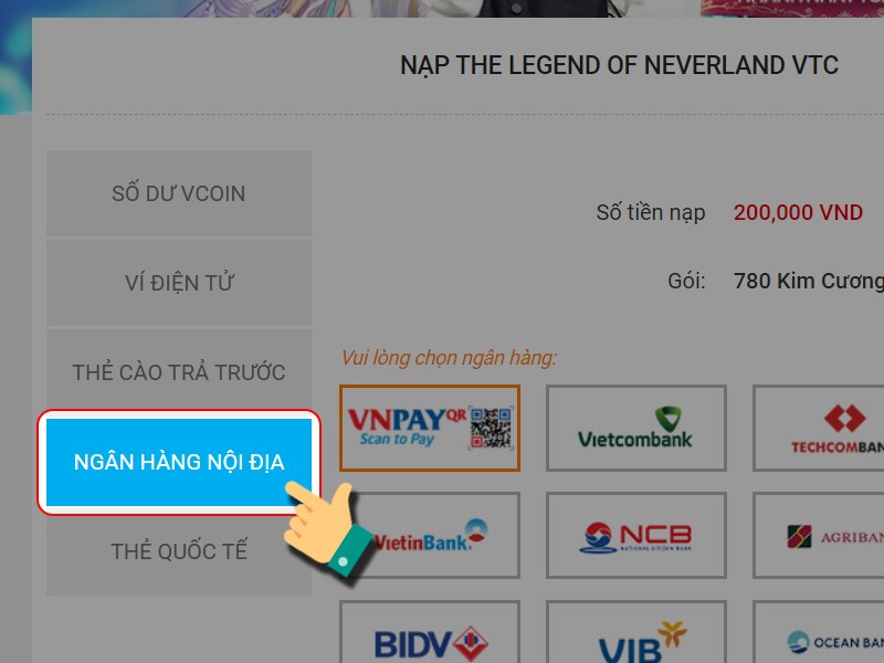 5 cách nạp The Legend of Neverland VTC Game đơn giản, dễ thực hiện