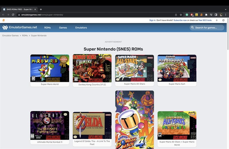 Cách chơi game NES, SNES ngay trên laptop, PC cực kì đơn giản