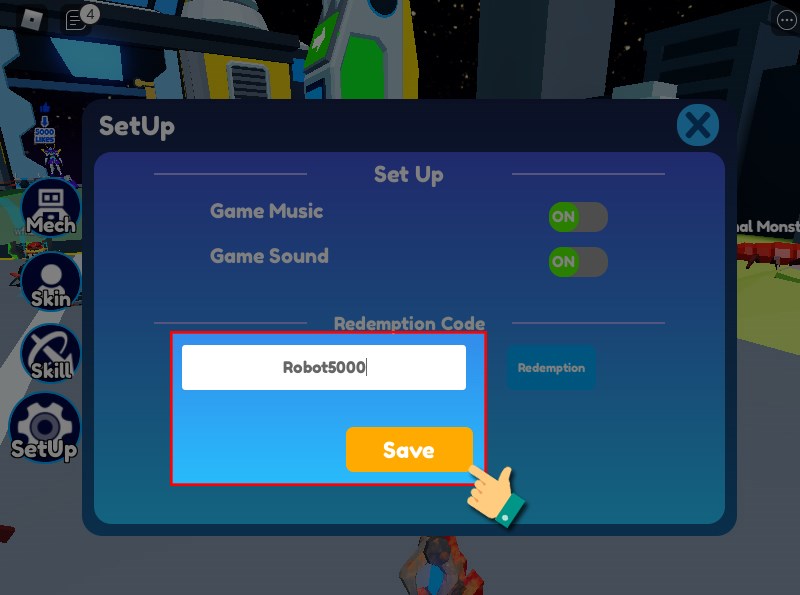 Code Mecha Simulator tháng 2024, cách nhập code nhận QUÀ KHỦNG