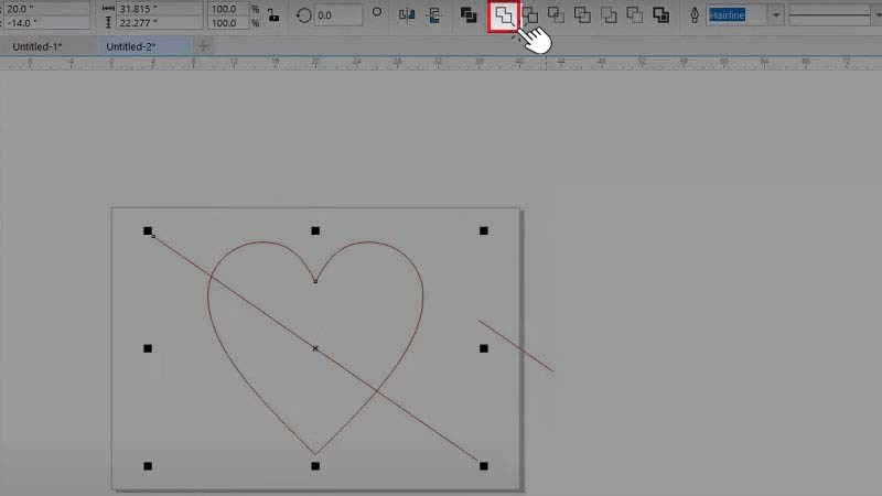 6 cách vẽ trái tim trong Corel cực đẹp, đơn giản, dễ thực hiện