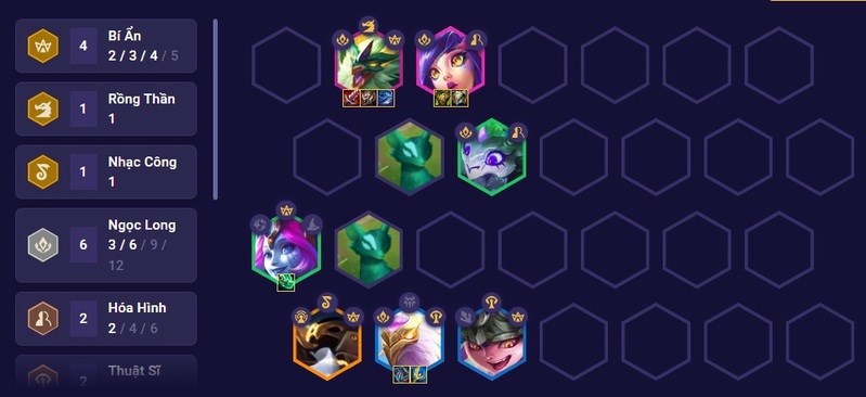 Cách chơi đội hình Ngọc Long Bí Ẩn DTCL Mùa 7 chi tiết nhất