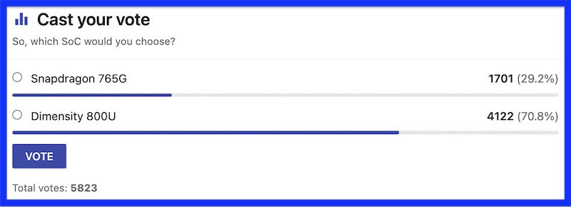 So sánh Dimensity 800U và Snapdragon 765G, thư hùng tranh bá