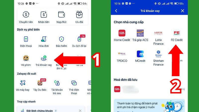 3 cách thanh toán trả góp FE Credit online đơn giản, nhanh chóng