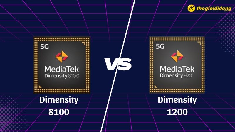 So sánh chip Dimensity 920 vs Dimensity 8100, Đàn anh thị uy