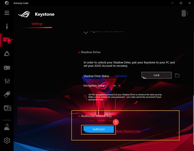 ROG Keystone ASUS là gì? Lợi ích của Keystone?