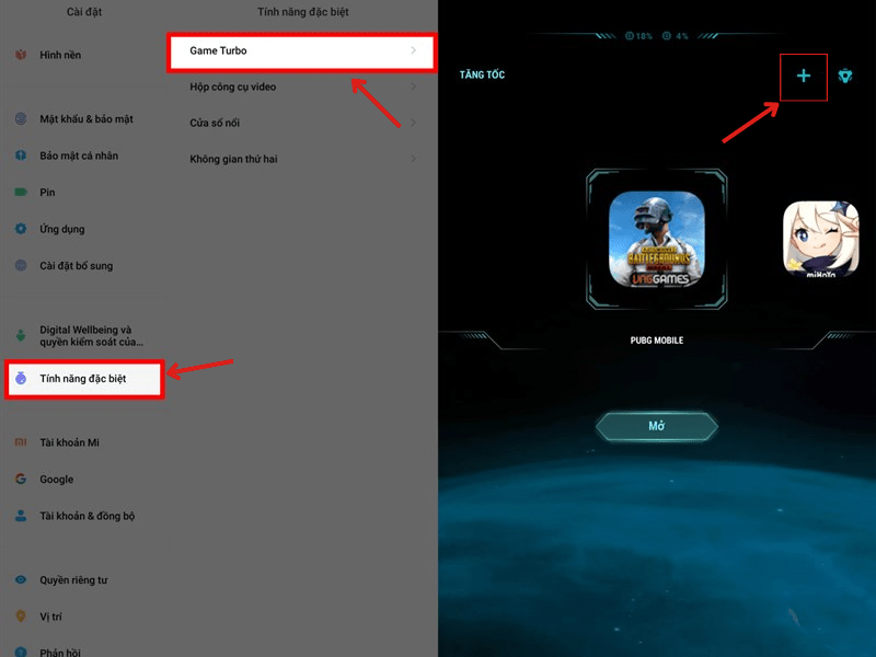 Cách tải, sử dụng Game Turbo (Tối ưu game) điện thoại Xiaomi