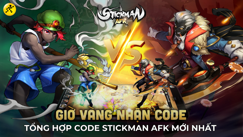 Code Stickman AFK mới nhất 04/2024, được cập nhật liên tục