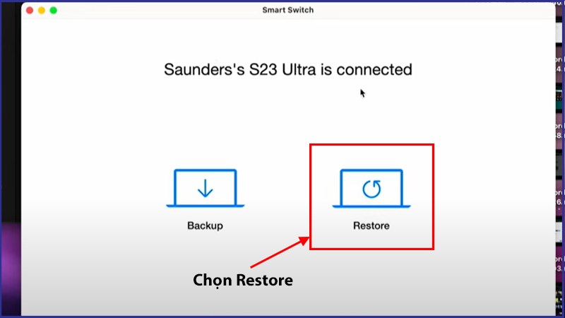 Cách sao lưu dữ liệu Samsung vào PC bằng Smart Switch