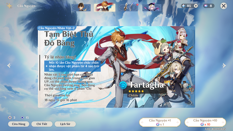 Cầu nguyện Genshin impact là gì? Chi tiết về bảo hiểm, banner, lệch