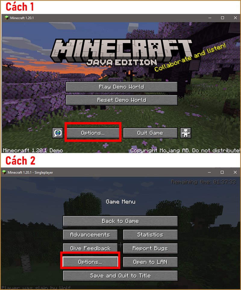 Tổng hợp các phím tắt cần biết trong Minecraft | Hướng dẫn cài đặt