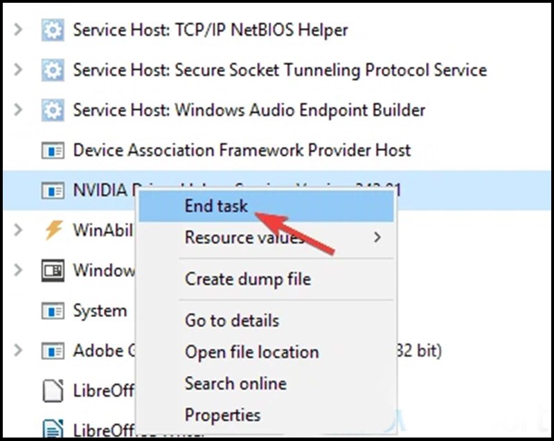 Cách khắc phục lỗi NVIDIA Control Panel không hoạt động siêu đơn giản