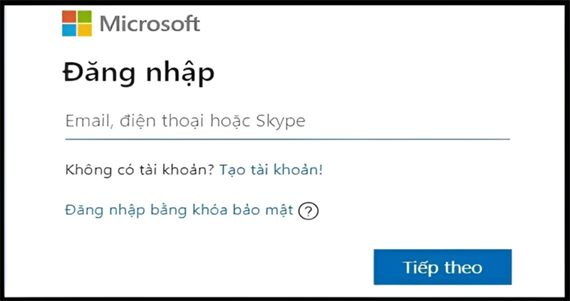 3 cách đăng nhập mail Outlook đơn giản, nhanh chóng
