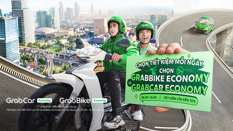 Grab Economy là gì? Giá, thời gian hoạt động của Grab Bike/Car Economy
