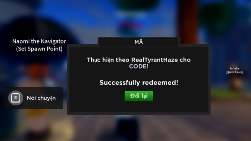 Code Haze Piece 08/2025 MỚI NHẤT, hướng dẫn nhập code đơn giản