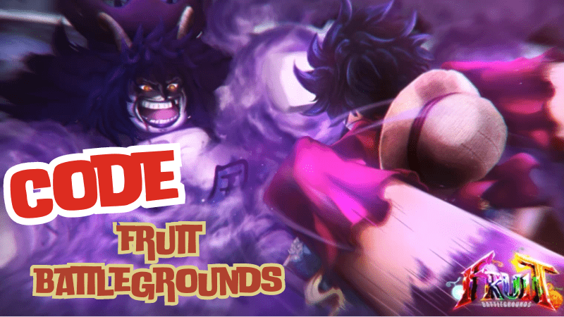 Tổng hợp code Fruit Battlegrounds 10/2025 mới nhất (>2000 Gems)