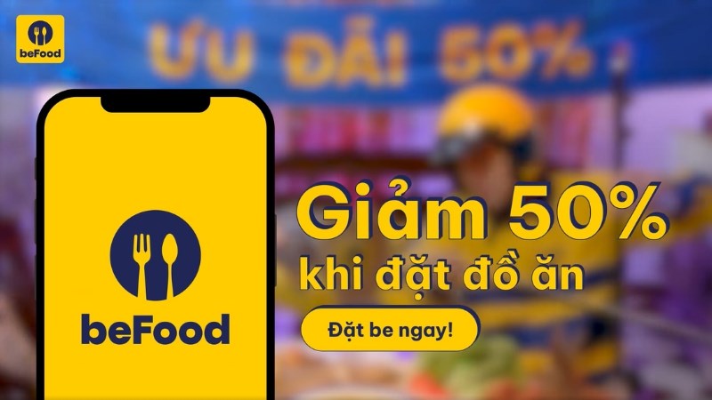 Ứng dụng be - Nền tảng đa dịch vụ: Gọi xe, giao đồ ăn, hàng