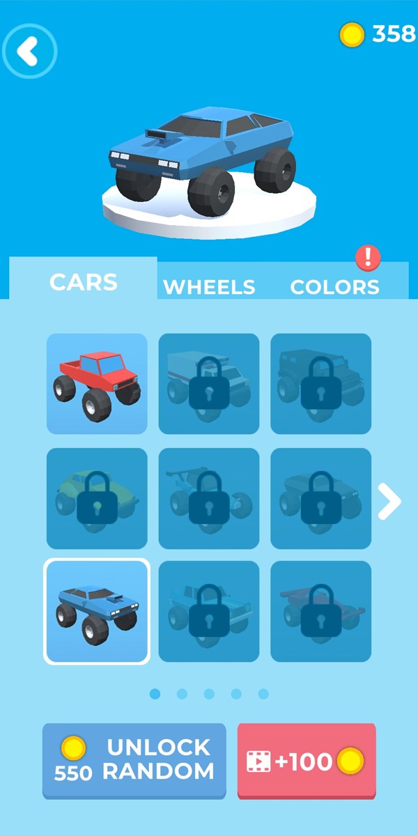 Wheel Scale! Tùy chỉnh bánh xe: Game đua xe độc đáo