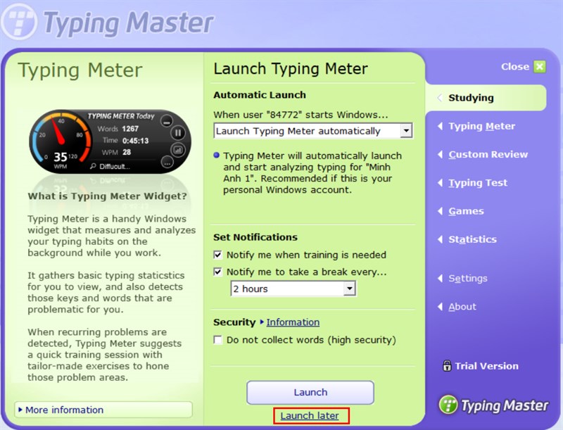 Tải Typing Master 10 | Phần mềm tập gõ 10 ngón trên bàn phím