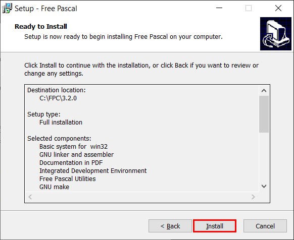 Tải Free Pascal 3.2 | Phần mềm học lập trình tin học miễn phí