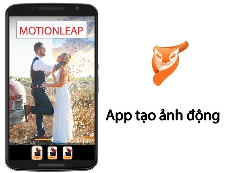 Tải Motionleap - App làm ảnh động hiệu ứng tan biến