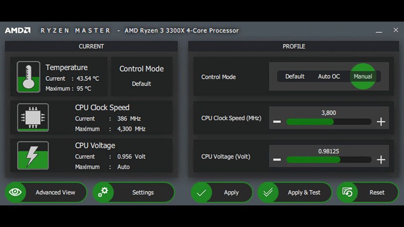 AMD Ryzen Master - Trình ép xung hệ thống độc quyền của AMD