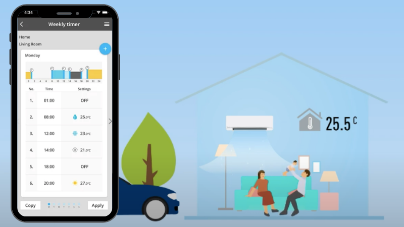 Panasonic Comfort Cloud: Ứng dụng điều khiển thiết bị lọc không khí ...